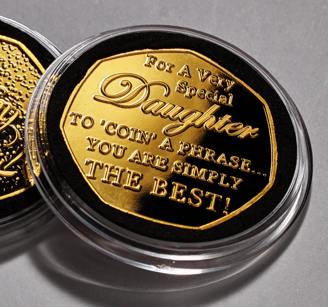Happy Birthday Commemorative in Capsule. for a Very Special Daughter ...