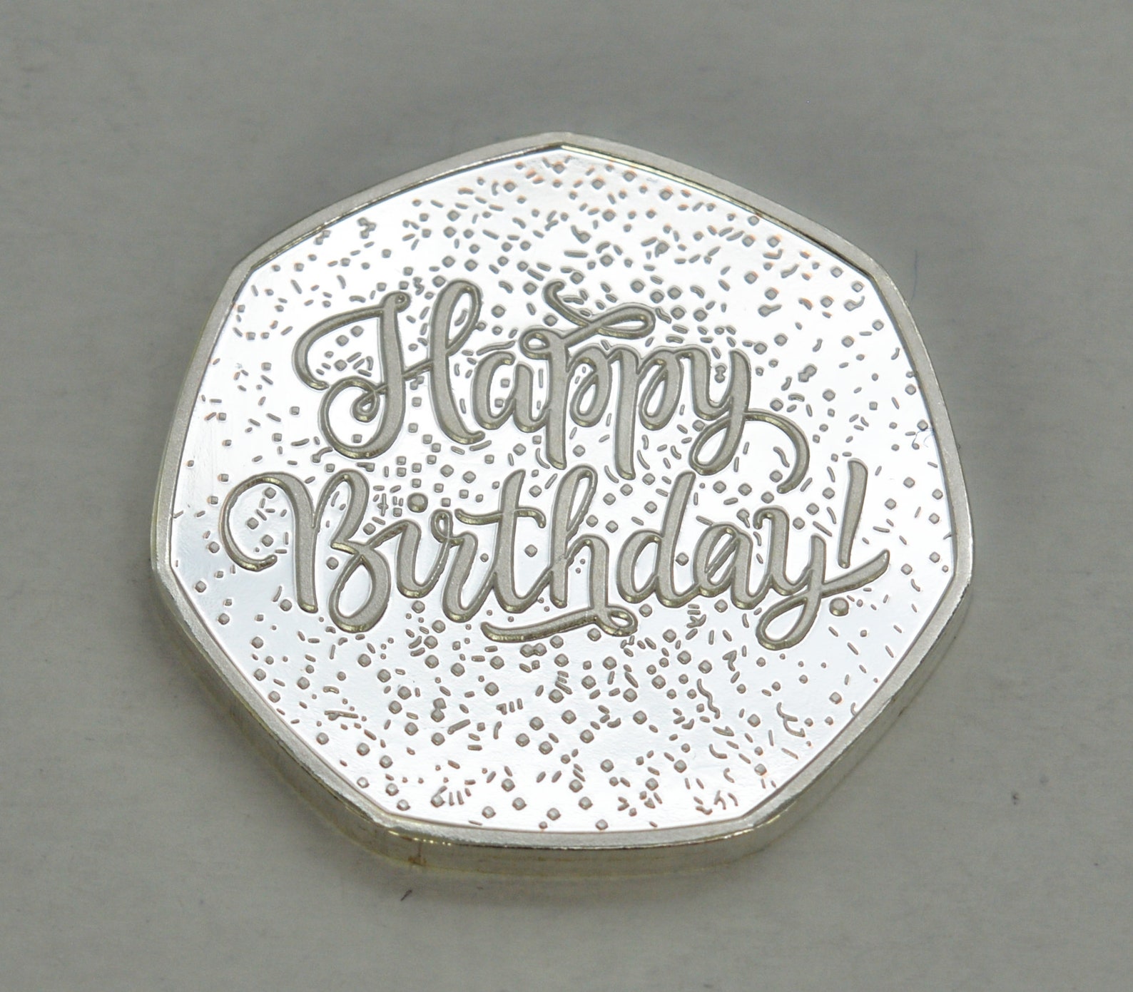 21st Birthday Silver Commemorative. Gift/present - Etsy