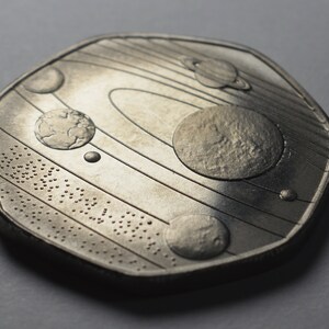Pair of SOLAR SYSTEM 24ct Gold & Pure Titanium Commemoratives in ...