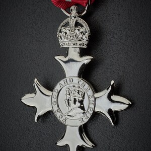 Full Size Replica Member of the Order of the British Empire MBE Medal ...