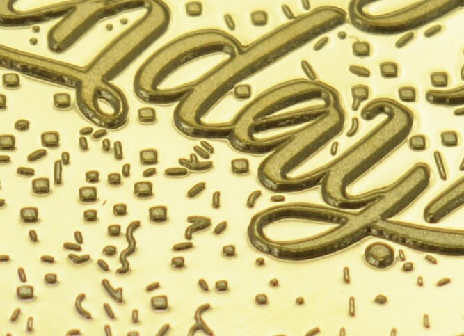 18th Birthday 24ct Gold Commemorative. Gift/present | Etsy