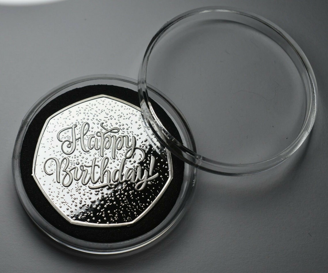 Brand New 30th Birthday Silver Commemorative in Capsule. - Etsy UK