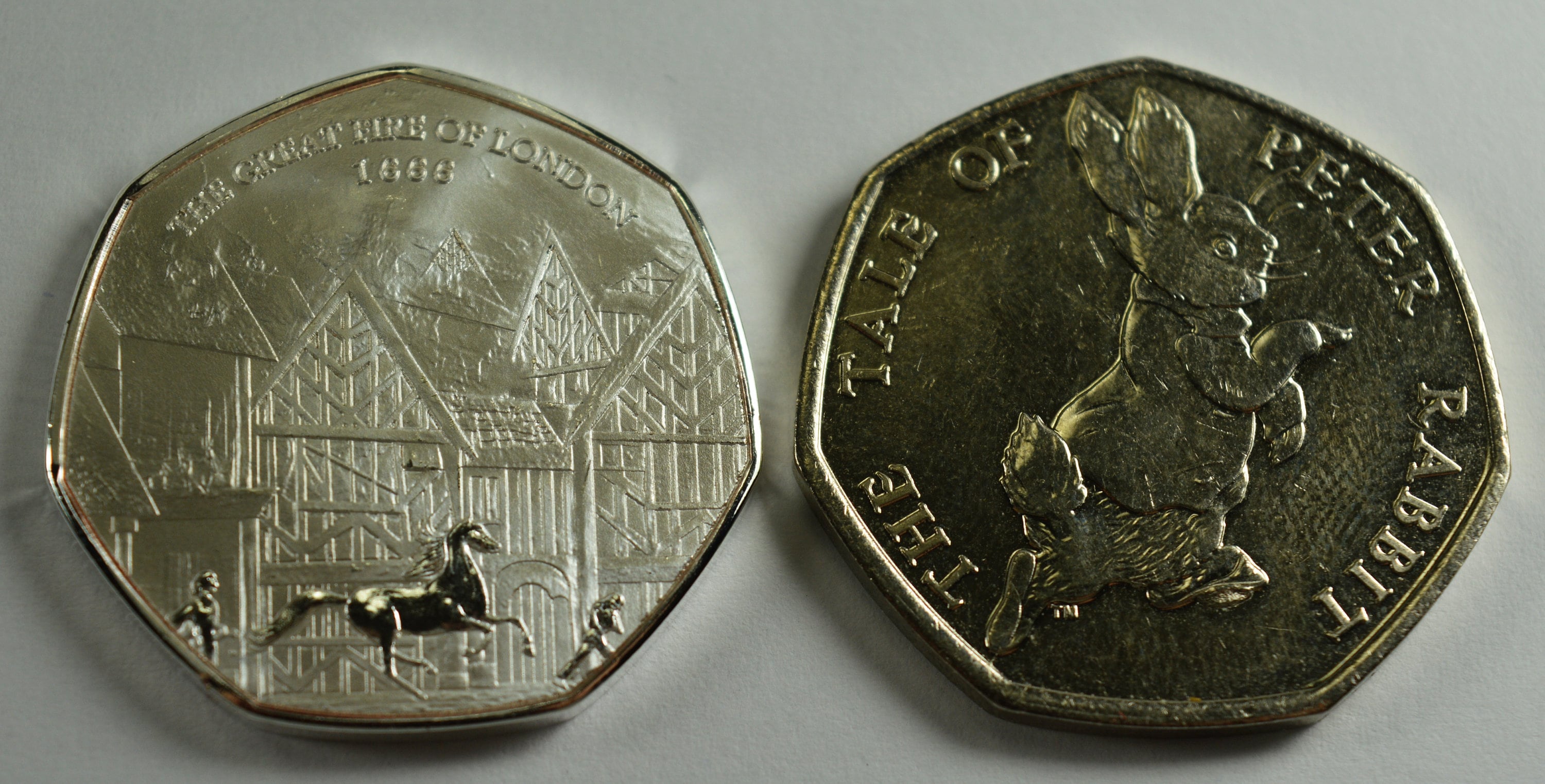 The Great Fire of London 1666 Silver Commemorative Coin for Albums ...
