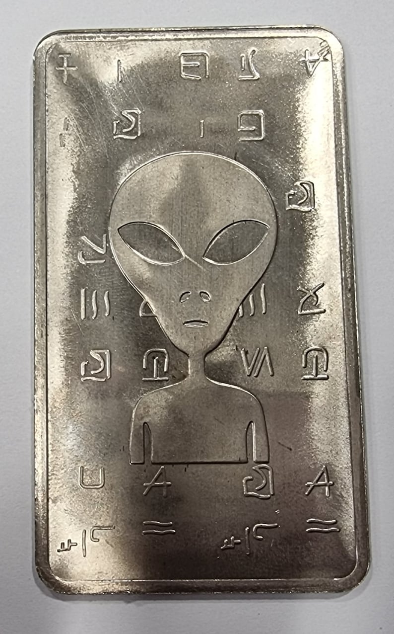 Extremely Rare Titanium Bar. AREA 51. Alien/extraterrestrial. | Etsy UK