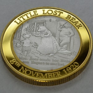 RUPERT BEAR 100th Birthday Anniversary 'dual Metal' Silver & 24ct Gold ...