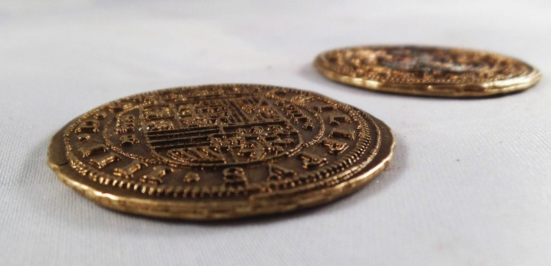 10 Spanish 100 Escudos Coins 1637 Pirates/treasure/armada/doubloons ...