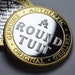 Extremely Rare 'A ROUND TUIT' Coin. Gift/present. Silver & 24ct Gold ...