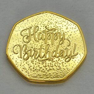 21st Birthday 24ct Gold Commemorative. Gift/present Congratulations ...