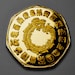 Aztec Calendar 24ct Gold Commemorative in Gift Case. Mayan/maya/mexico ...