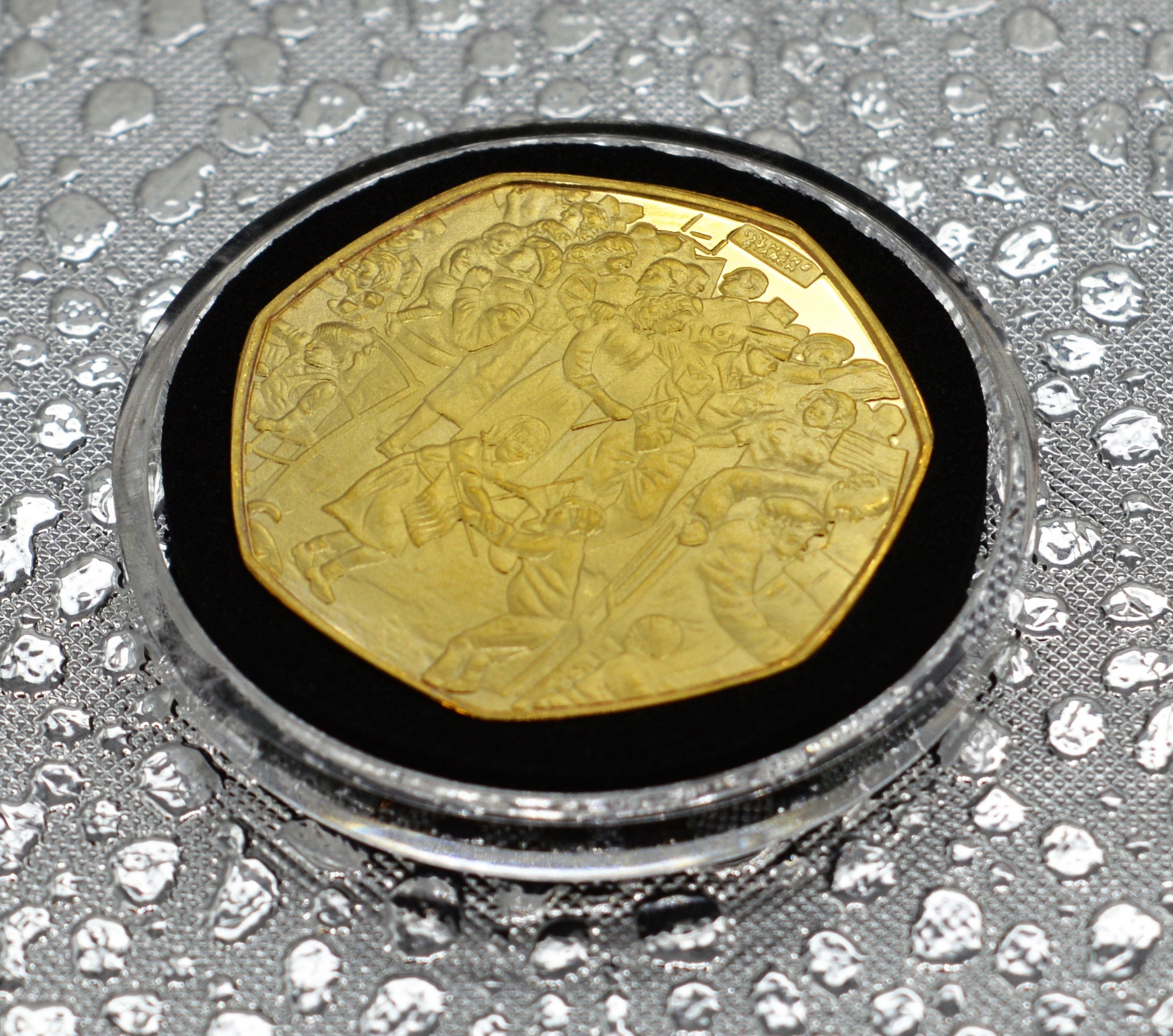 VE-DAY Victory in Europe 24ct Gold Commemorative in Capsule. - Etsy