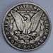 1899 Morgan Silver Dollar. Life/death. Carved/hobo Coin. 38mm 23g. .999 ...