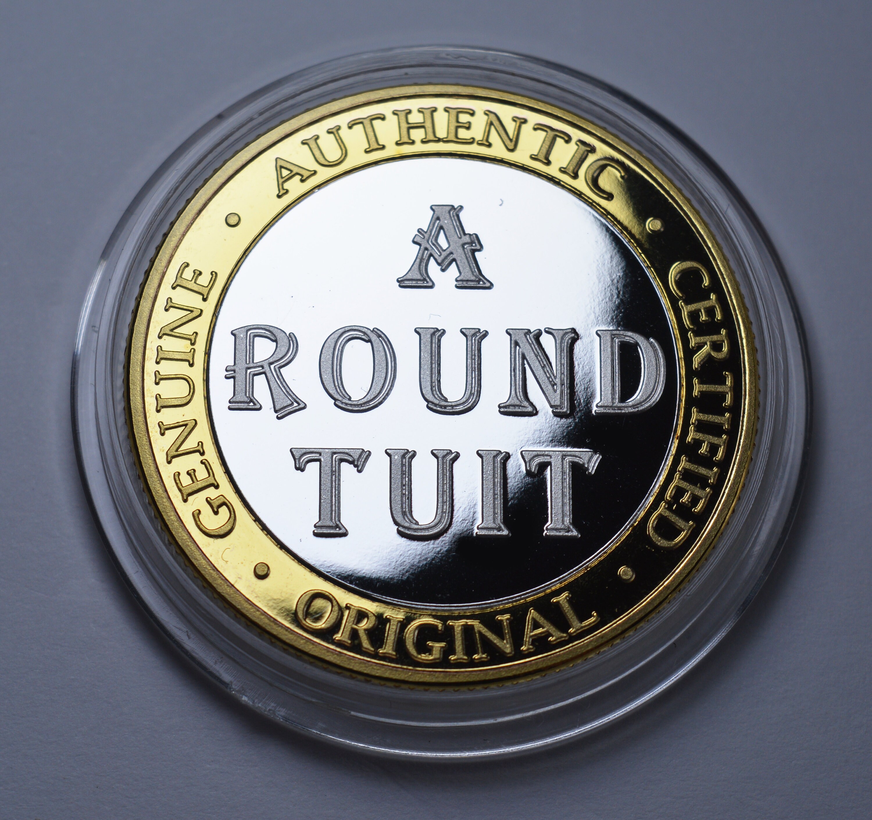 Extremely Rare 'A ROUND TUIT' Coin. Gift/present. | Etsy Australia