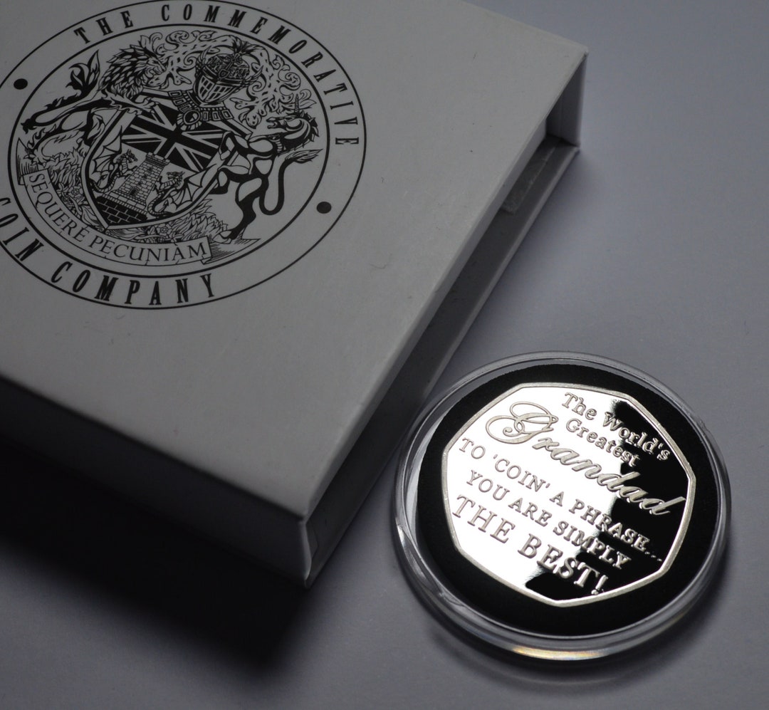 Happy Birthday Commemorative in Gift Box - World's Greatest Grandad ...