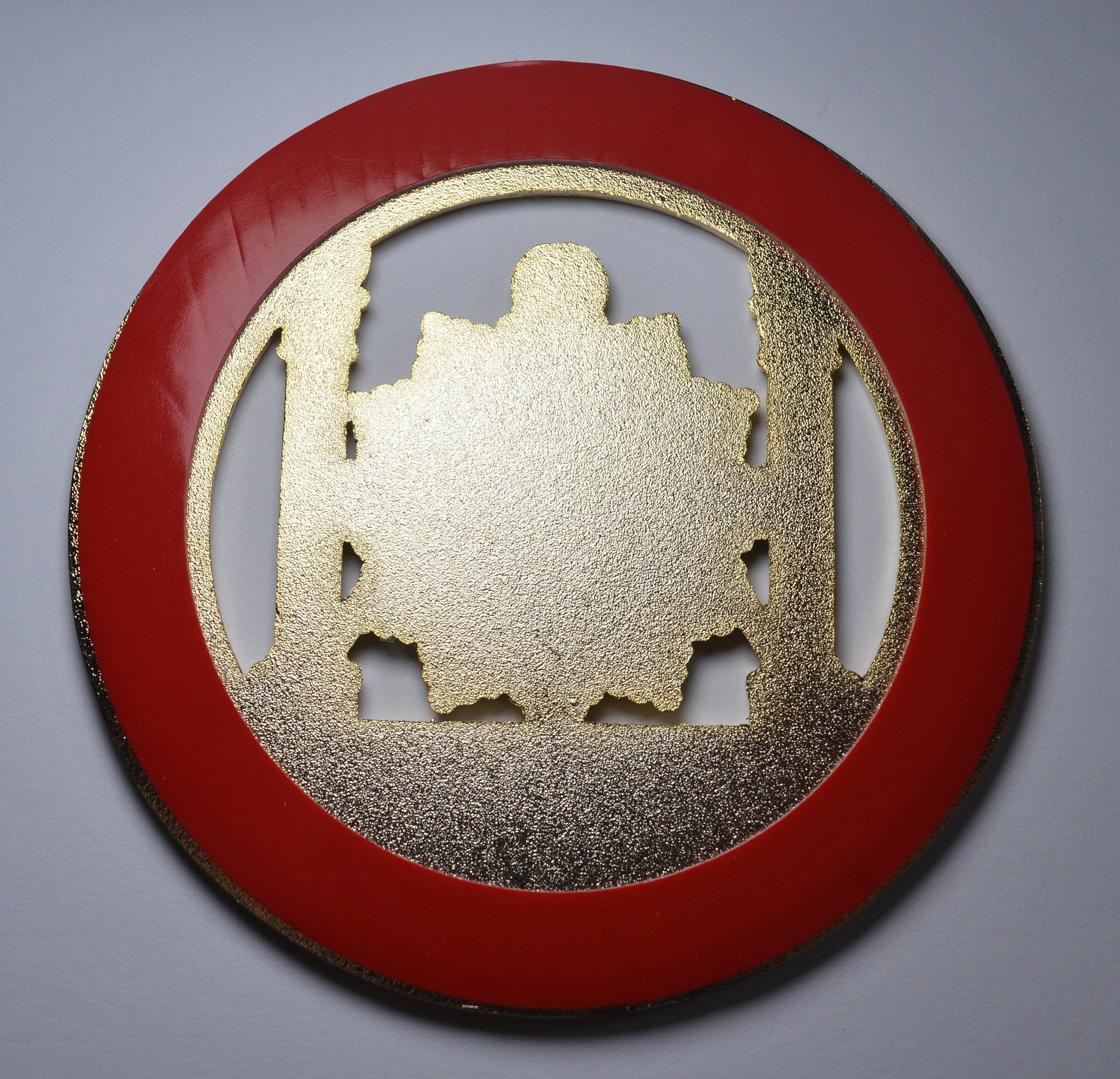 Large Enamelled MASONIC Car Emblem/decoration/badge/decal. Square ...