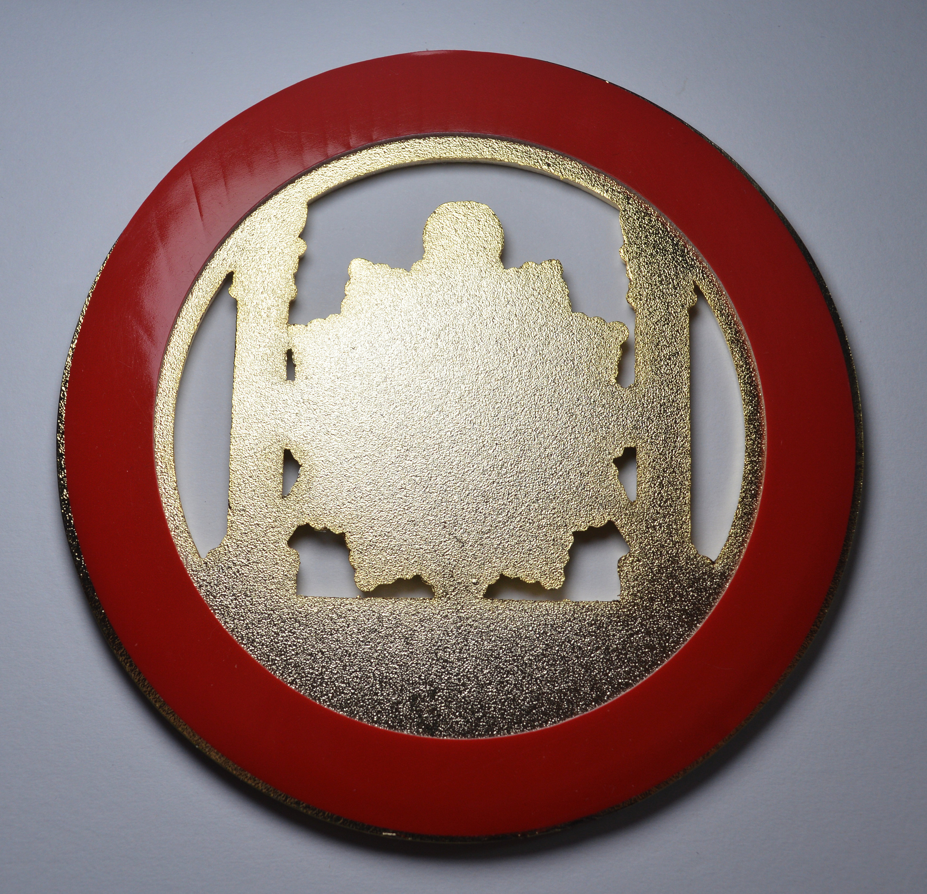 Large Enamelled MASONIC Car Emblem/decoration/badge/decal. Square ...