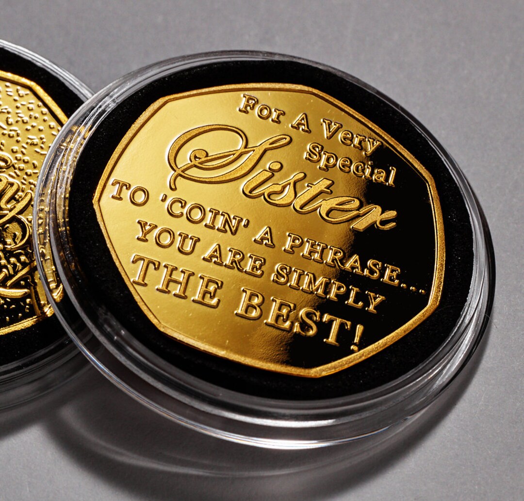 Happy Birthday Commemorative in Capsule - for a Very Special Sister ...