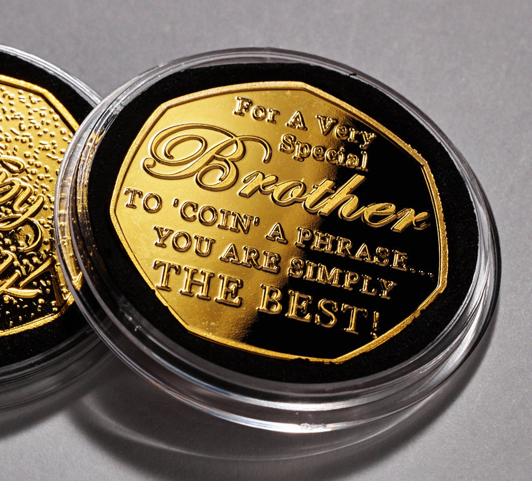 Happy Birthday Commemorative in Capsule - for a Very Special Brother ...