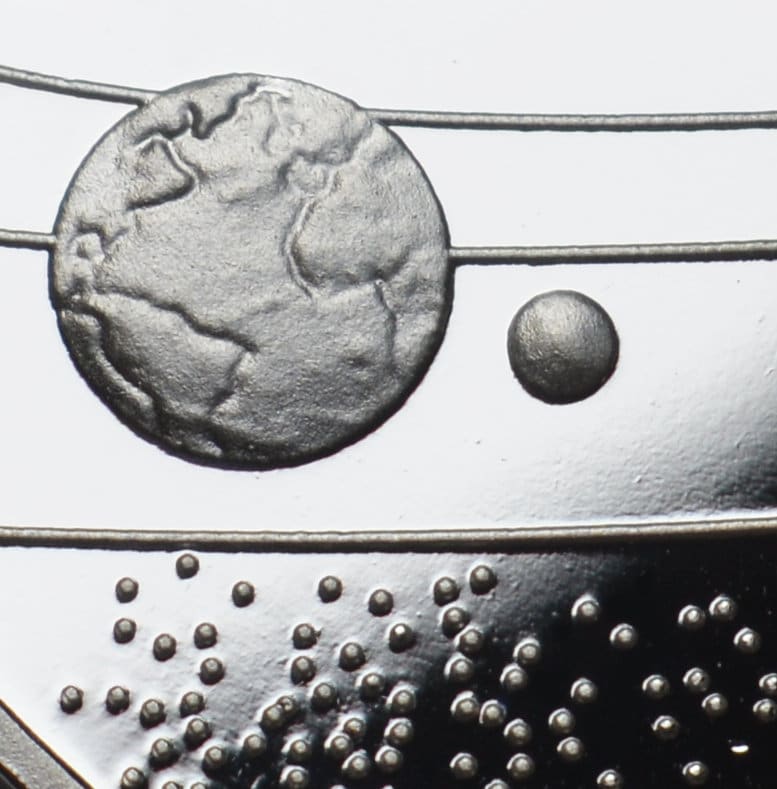 OUR SOLAR SYSTEM .999 Silver Commemorative in Capsule. | Etsy