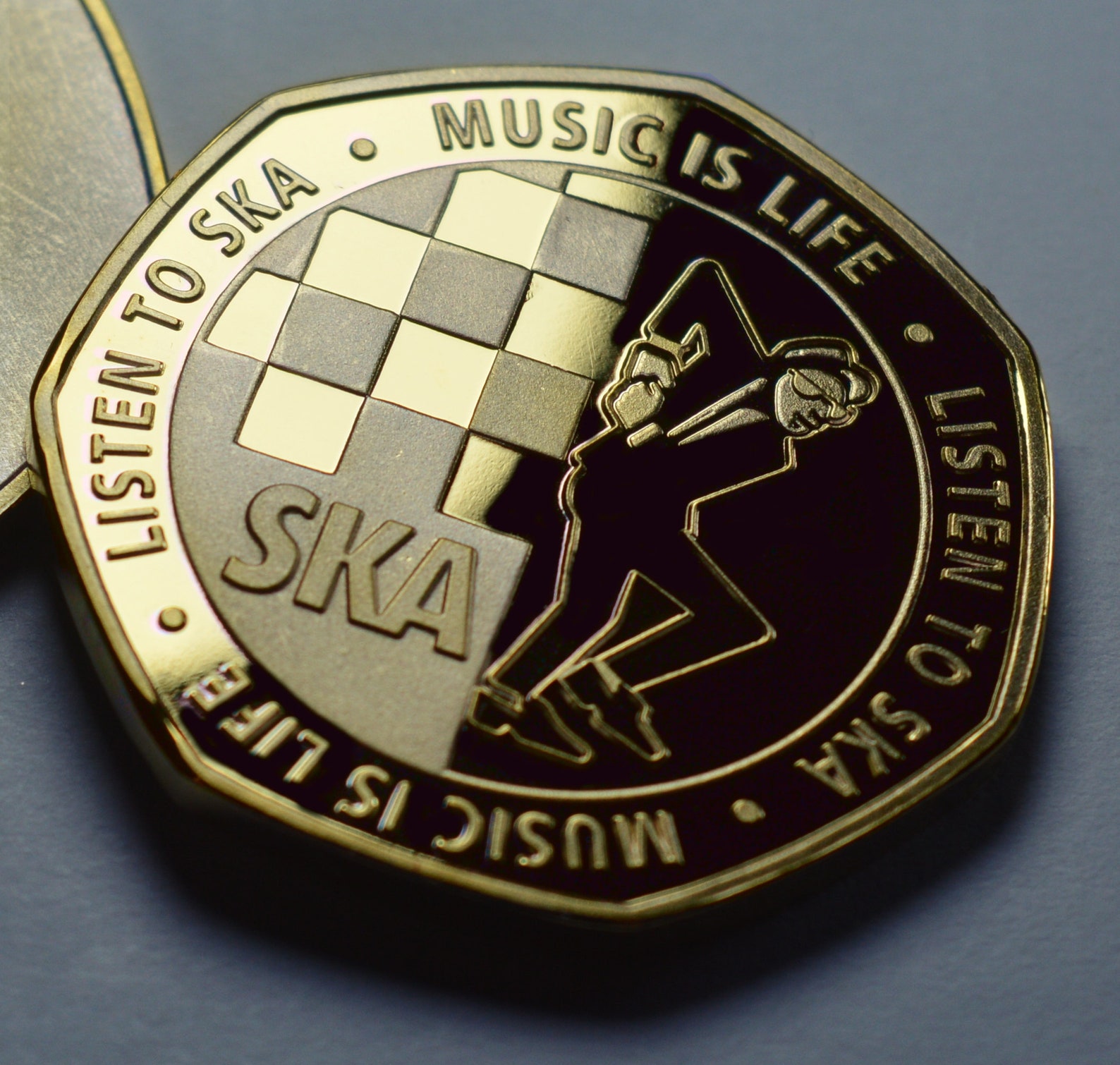 SKA Music 2TONE 24ct Gold Commemorative in Capsule and Gift | Etsy