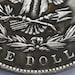 1899 Morgan Silver Dollar. Life/death. Carved/hobo Coin. 38mm 23g. .999 ...