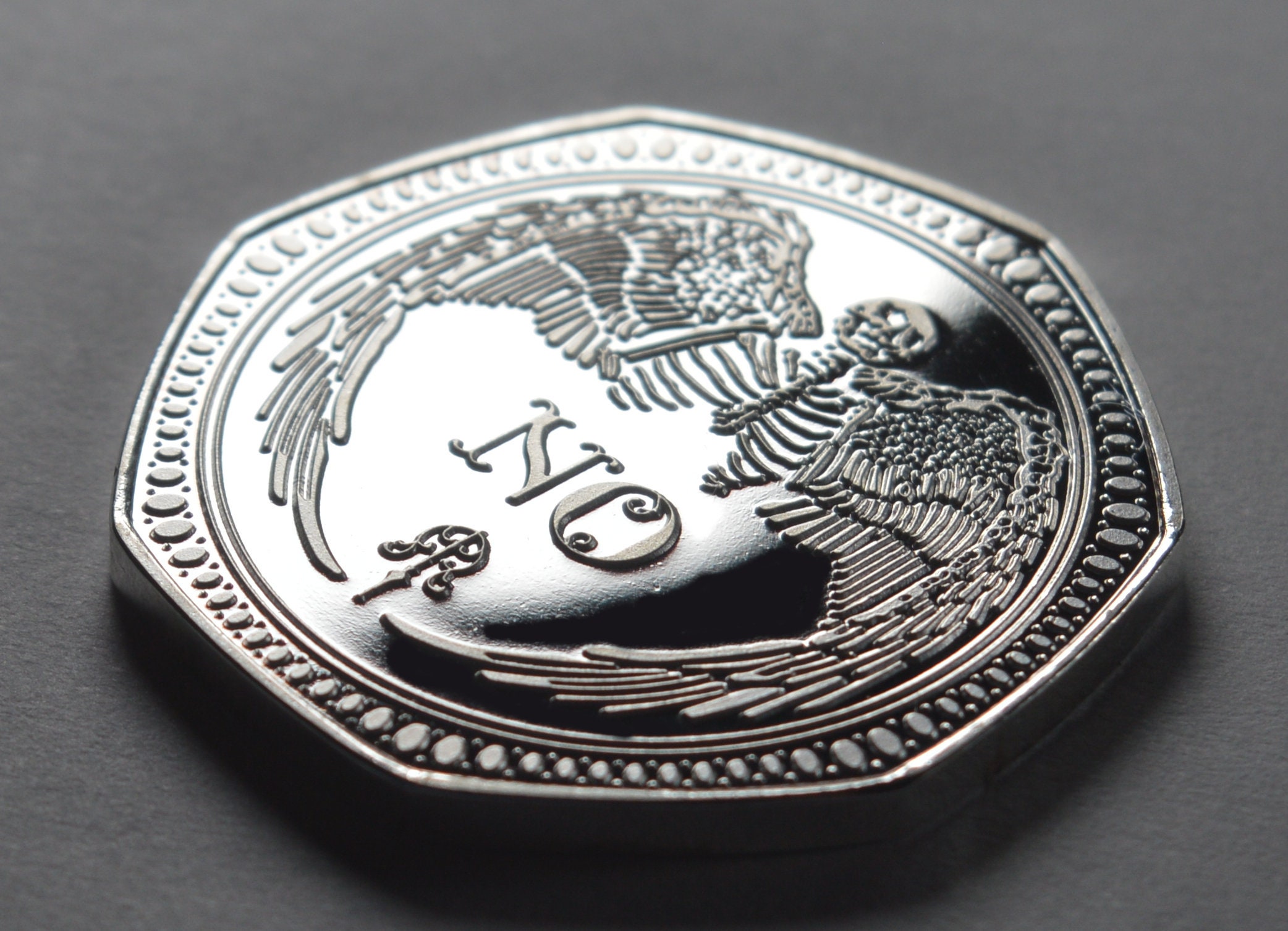 Supernatural/occult Decider Coin Yes/no Chance/prediction Ouija/gothic ...