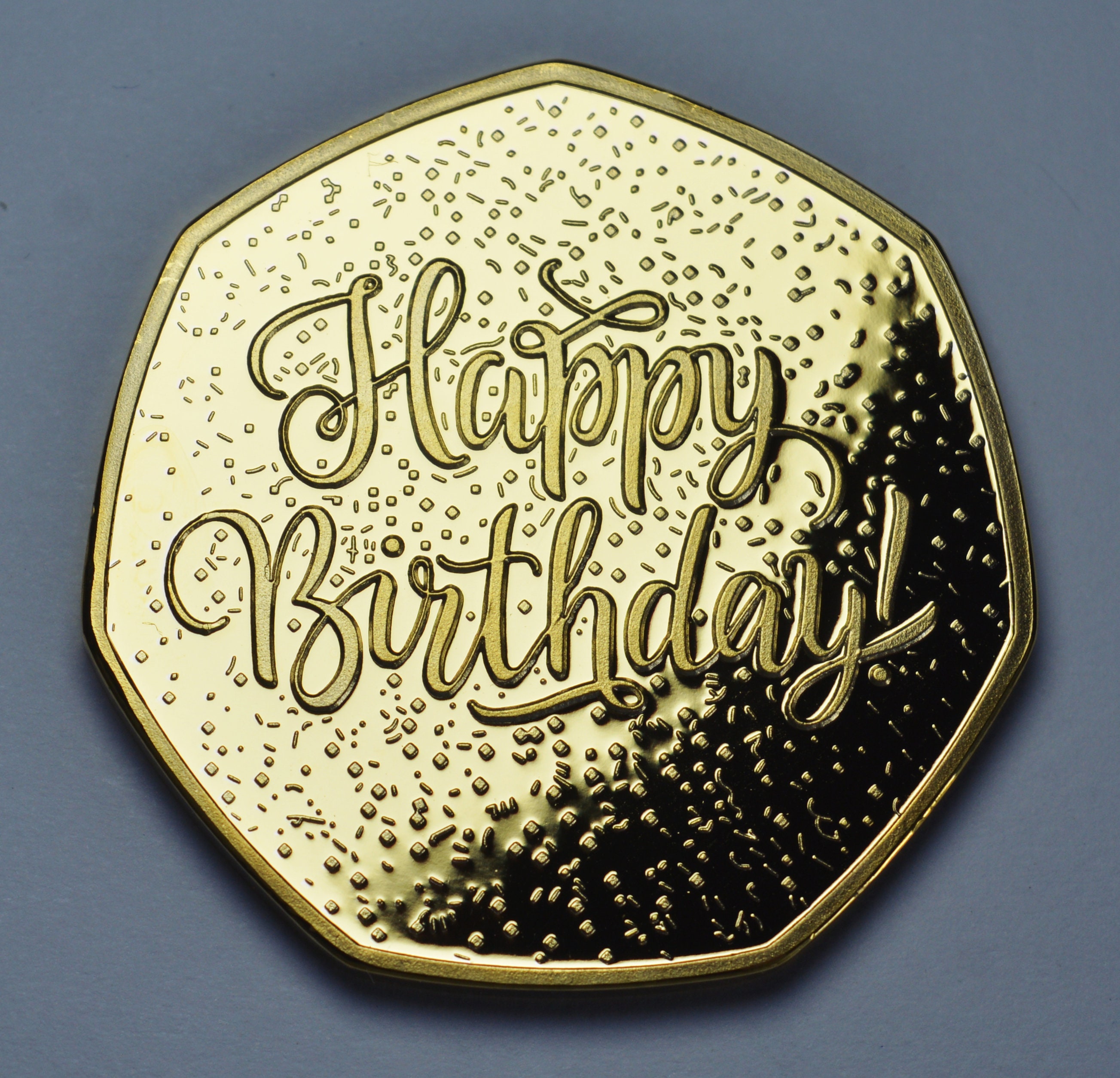 60th Birthday 24ct Gold Commemorative in Capsule. Gift/present | Etsy UK