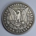 1899 Morgan Silver Dollar. Urizen/mythology. Carved/hobo Coin. 38mm 23g ...