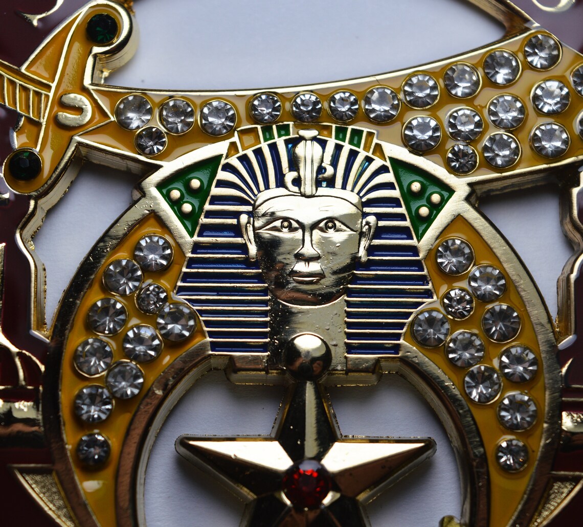 Large Enamelled MASONIC Car Emblem/decoration/badge/decal. - Etsy