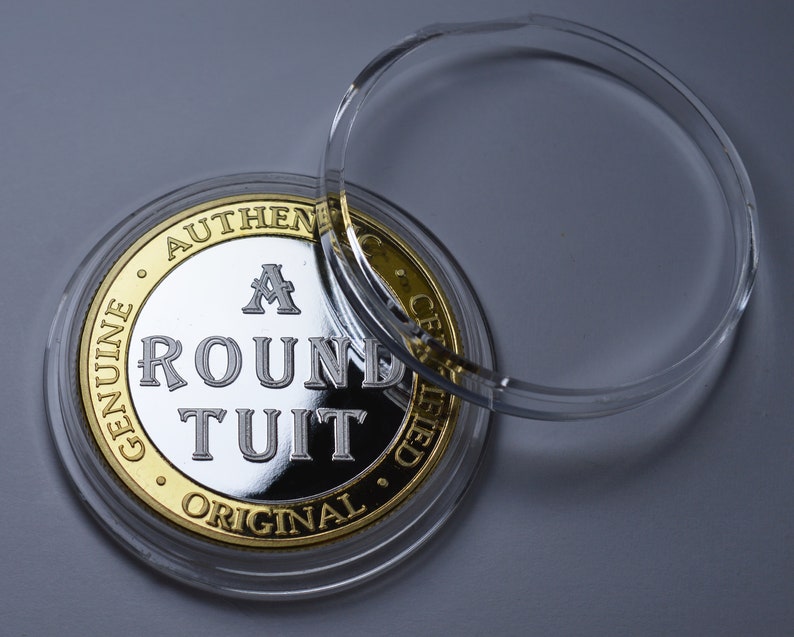 Extremely Rare 'A ROUND TUIT' Coin. Gift/present. - Etsy Canada