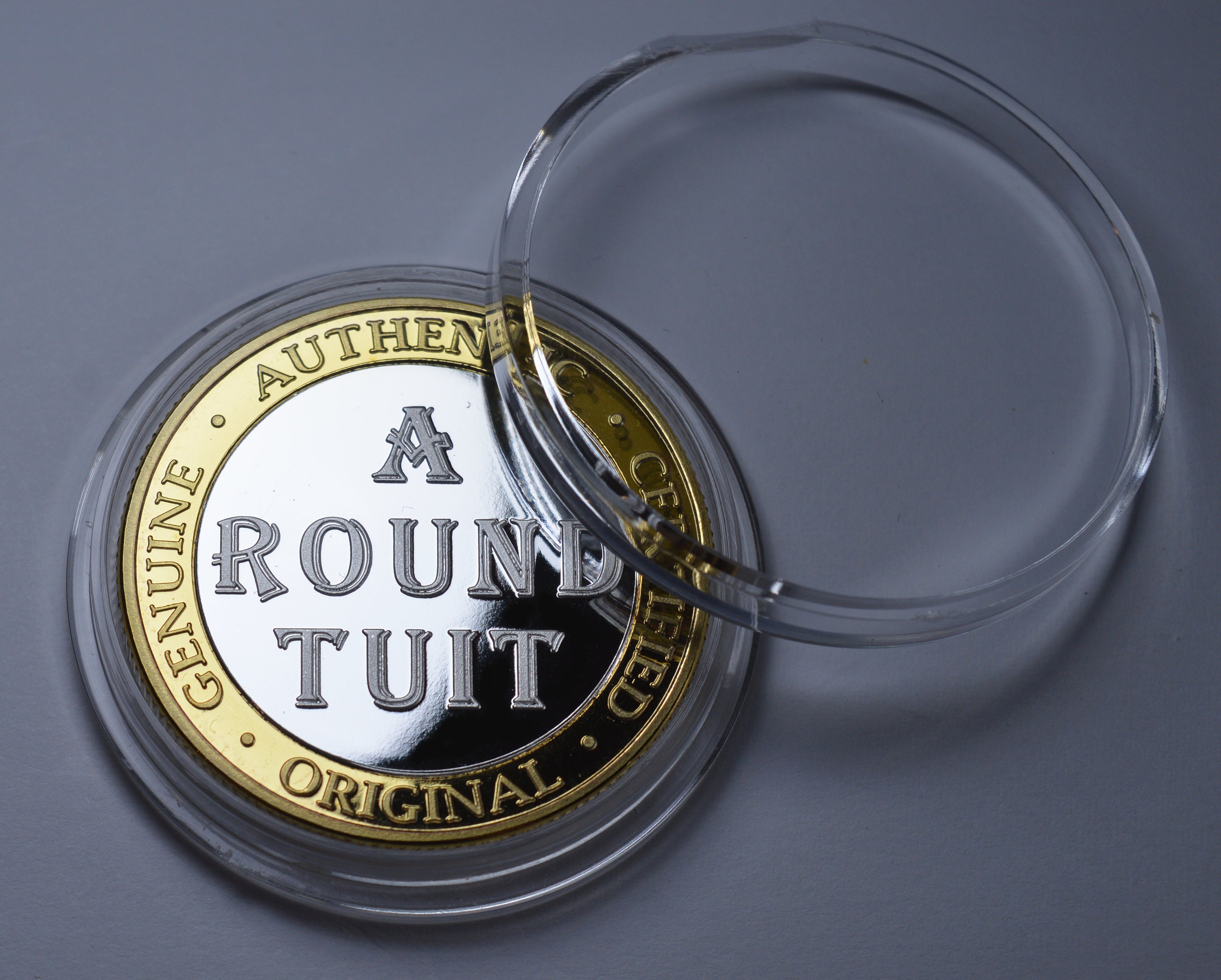 Extremely Rare 'A ROUND TUIT' Coin. Gift/present. - Etsy Canada