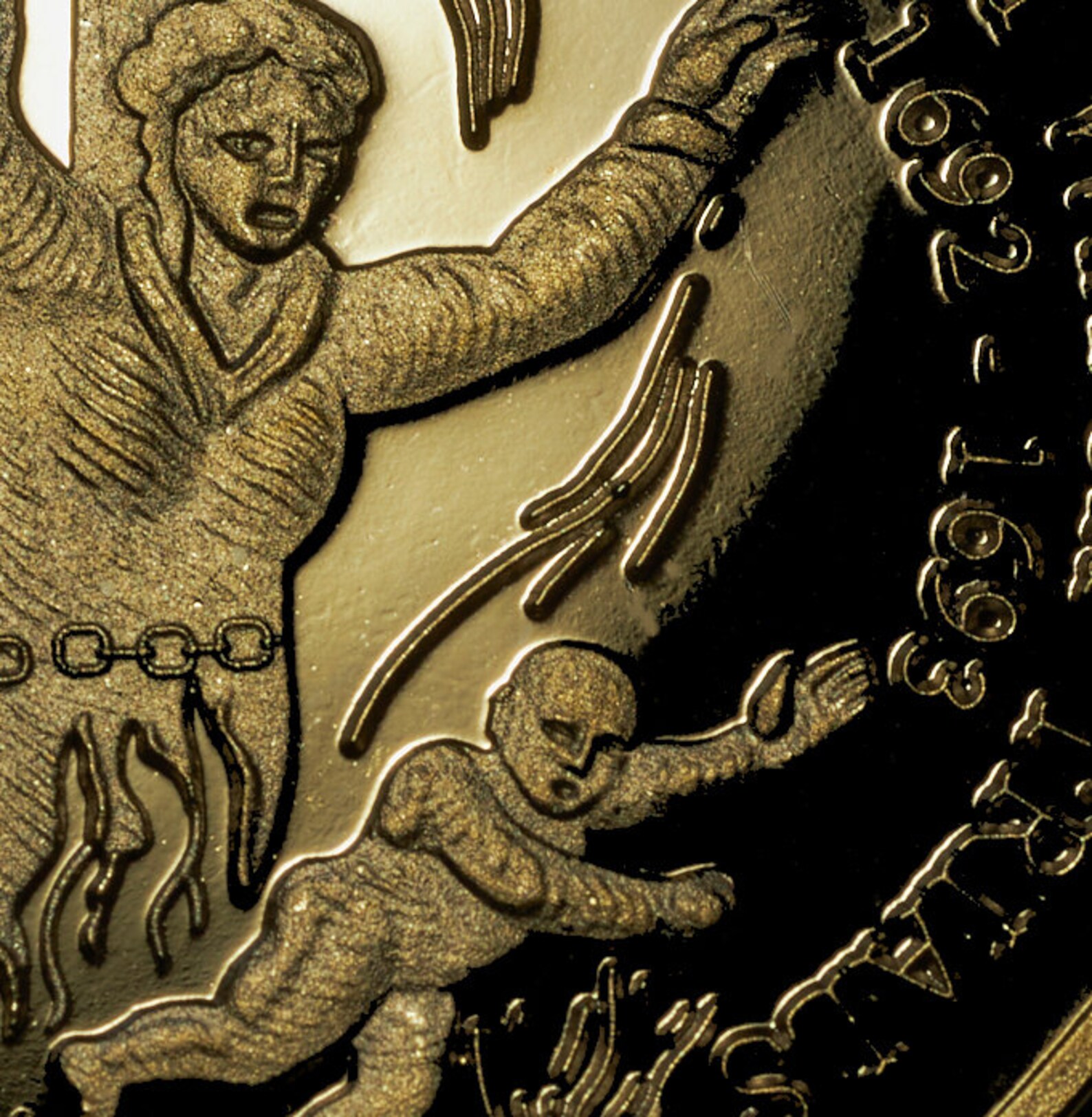 Brand New SALEM WITCH TRIALS 24ct Gold Commemorative. Witchcraft/occult ...