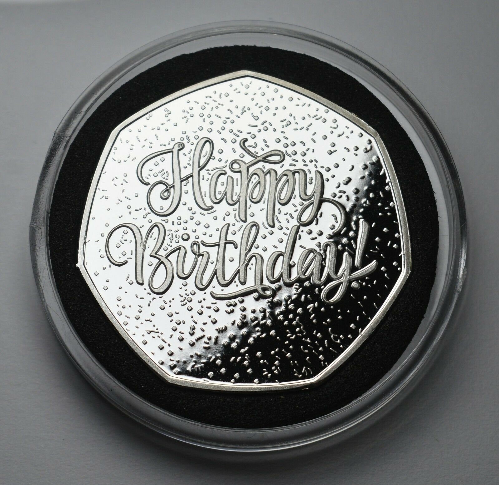 Brand New 30th Birthday Silver Commemorative in Capsule. Gift/present ...