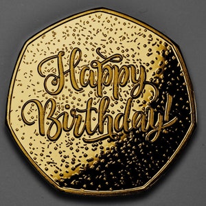 60th Birthday 24ct Gold Commemorative in Presentation Case. Gift ...