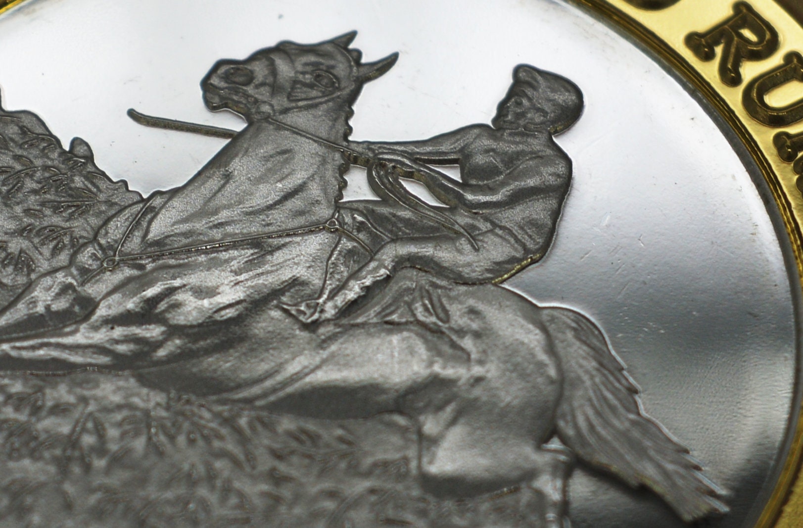 Red Rum & the Grand National 'dual Metal' Silver and 24ct Gold ...
