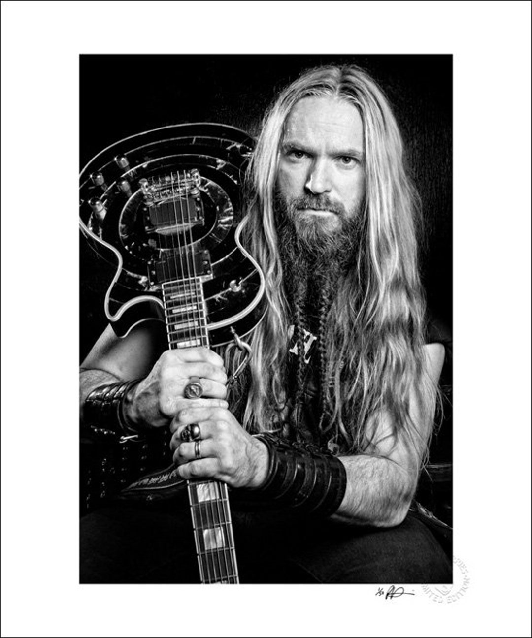 Zakk Wylde Limited Edition Print - Etsy