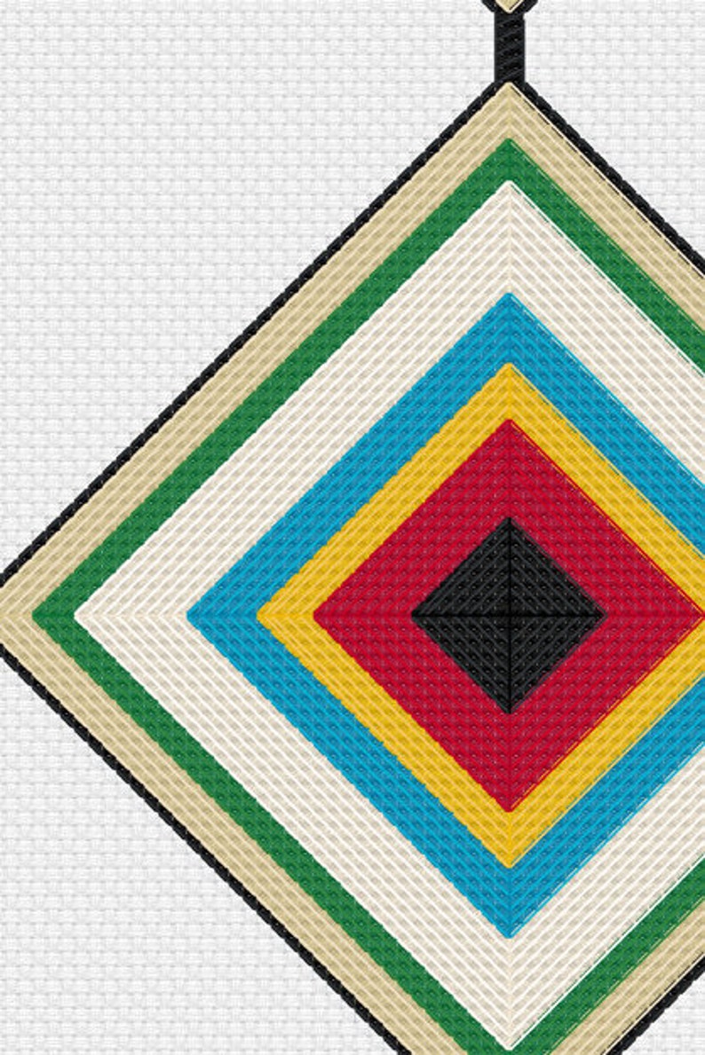 Cross Stitch Pattern God's Eye - Etsy