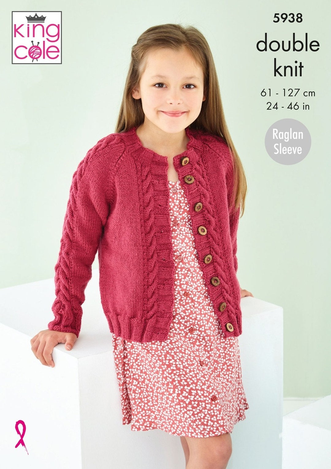 Knitting Pattern Children's & Adult Sweater and Cardigan (downloadable ...