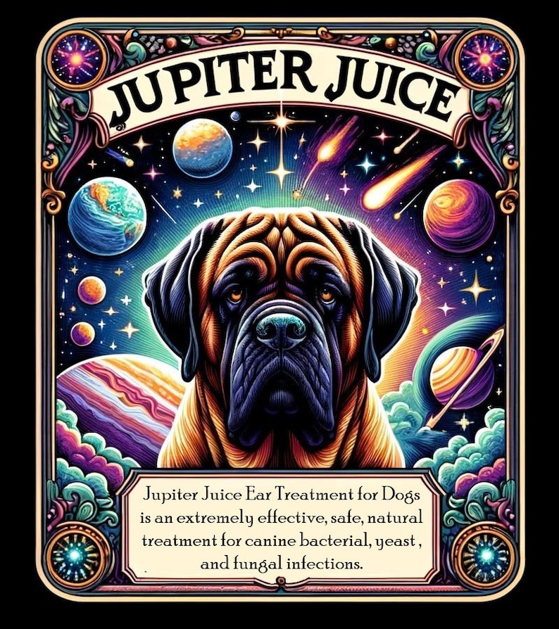Jupiter Juice Ear Treatment for Dogs, Yeast and Bacterial Infection ...