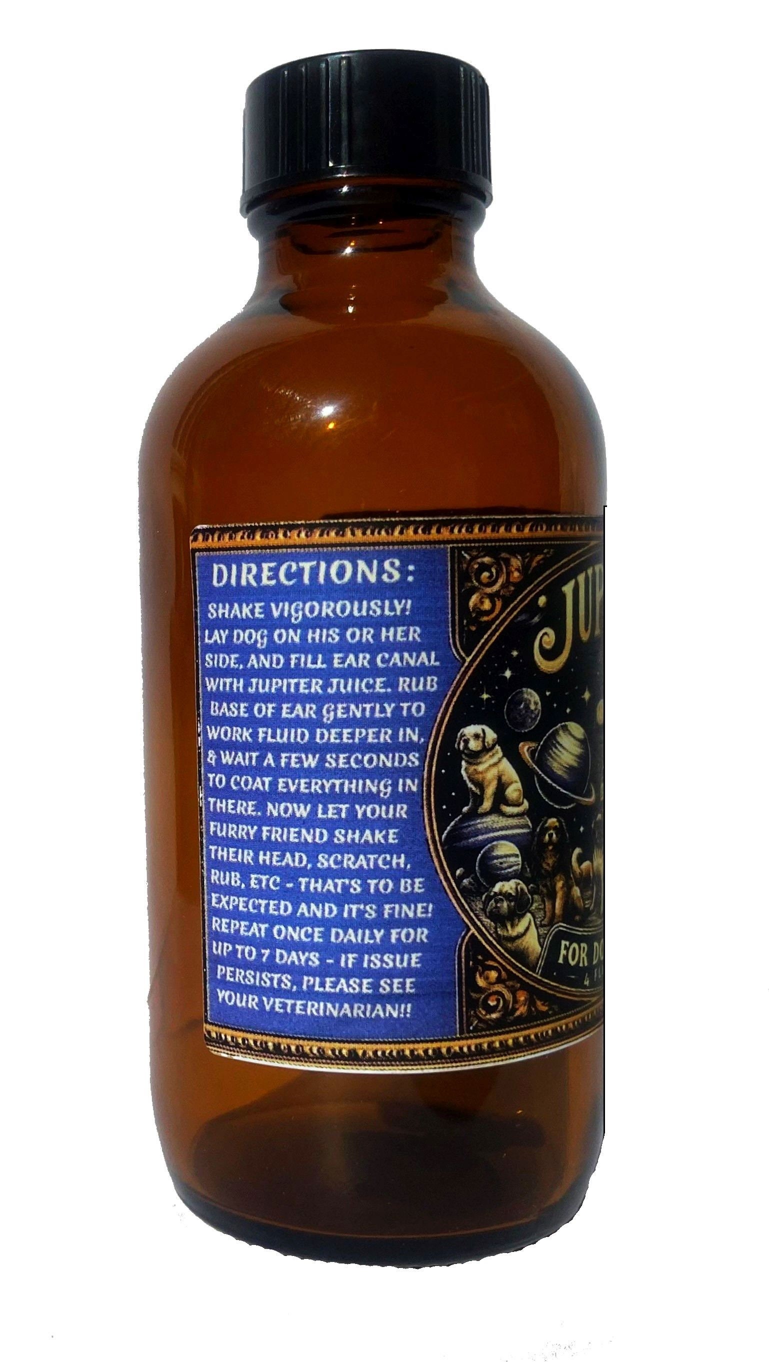 Jupiter Juice Ear Treatment for Dogs, Yeast and Bacterial Infection ...