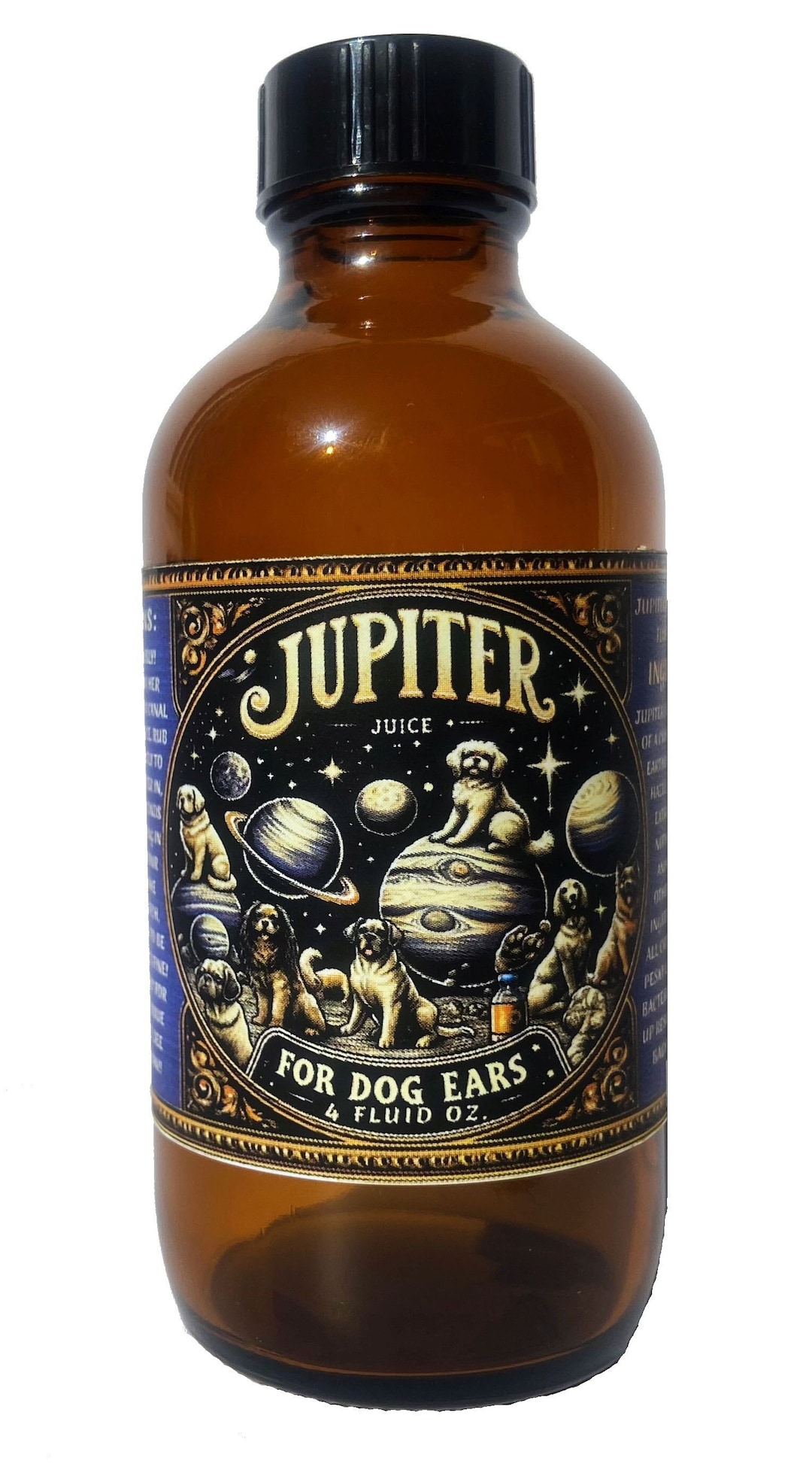 Jupiter Juice Ear Treatment for Dogs, Yeast and Bacterial Infection ...