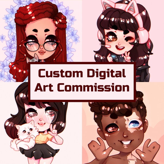 Custom Digital Art Commission | Etsy