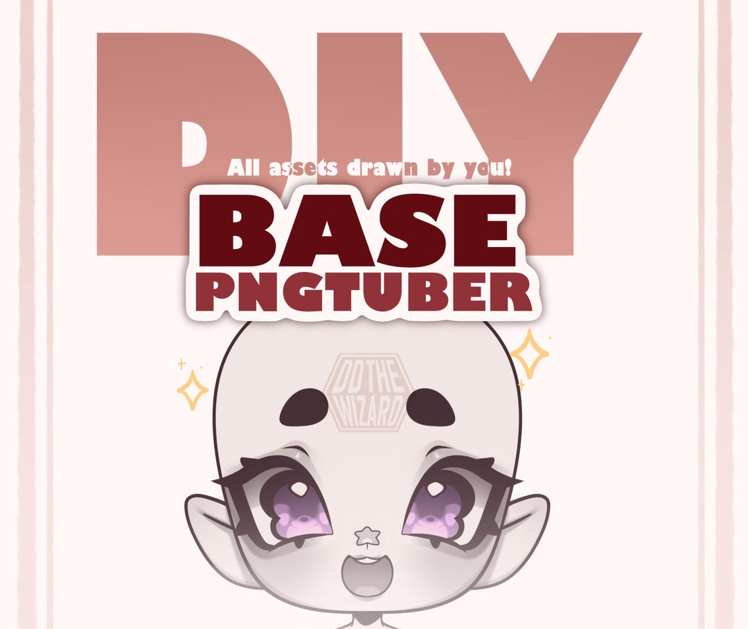 DIY Pngtuber Chibi Base(psd File) - Etsy