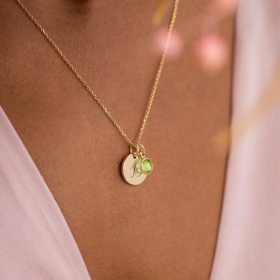 Bloom boutique birthstone necklace store