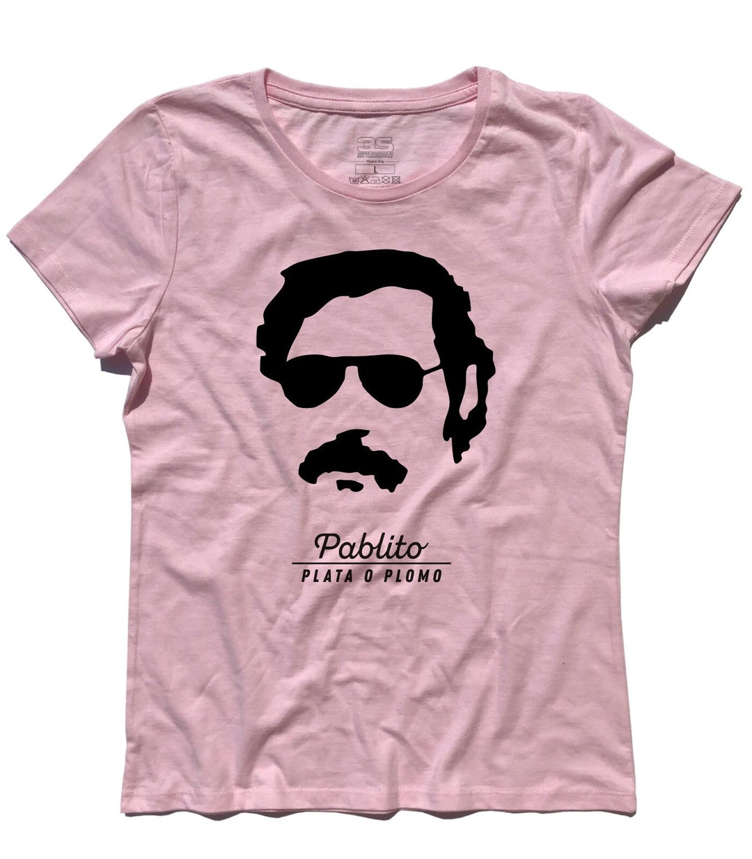 Pablo Escobar Pablito Women's T-shirt Plata O Plomo Shirt Classic Line ...