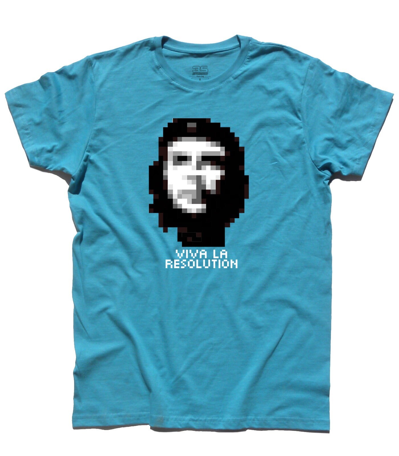 Che Guevara Pixel Men's T-shirt Viva La Resolution Revolution Shirt T ...
