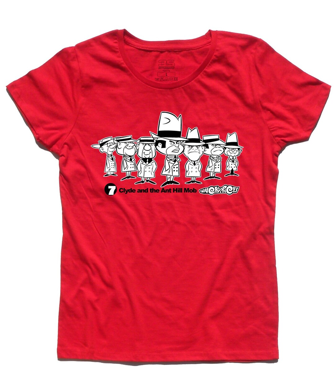 Clyde and the Ant Hill Mob 1 Women's T-shirt Clyde and His Gang Races ...