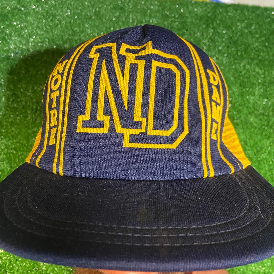 Vintage University of Notre Dame Fighting Irish Snapback Trucker Hat - Etsy