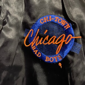 Chicago Bad Boys Satin Jacket - Etsy