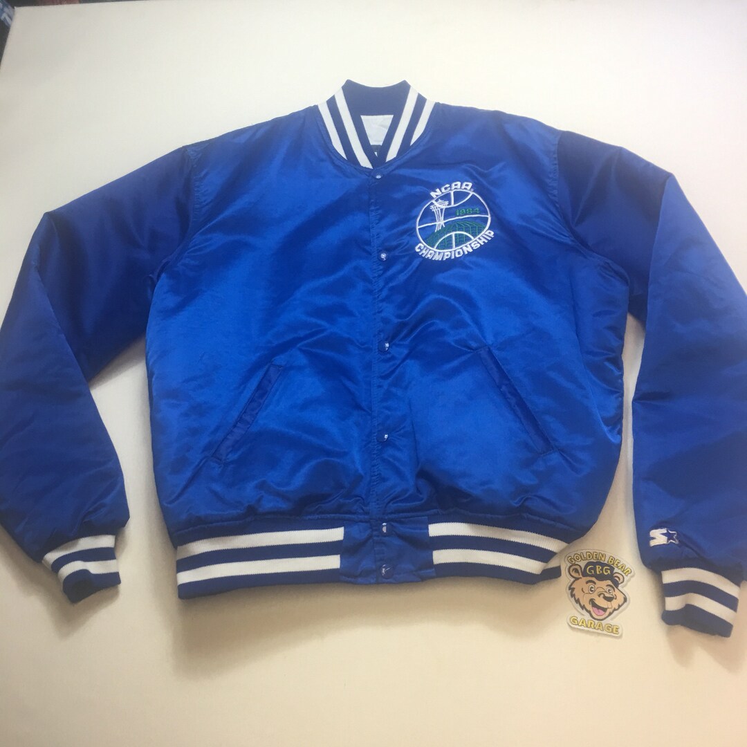 1984 NCAA Championship Satin Starter Jacket - Etsy