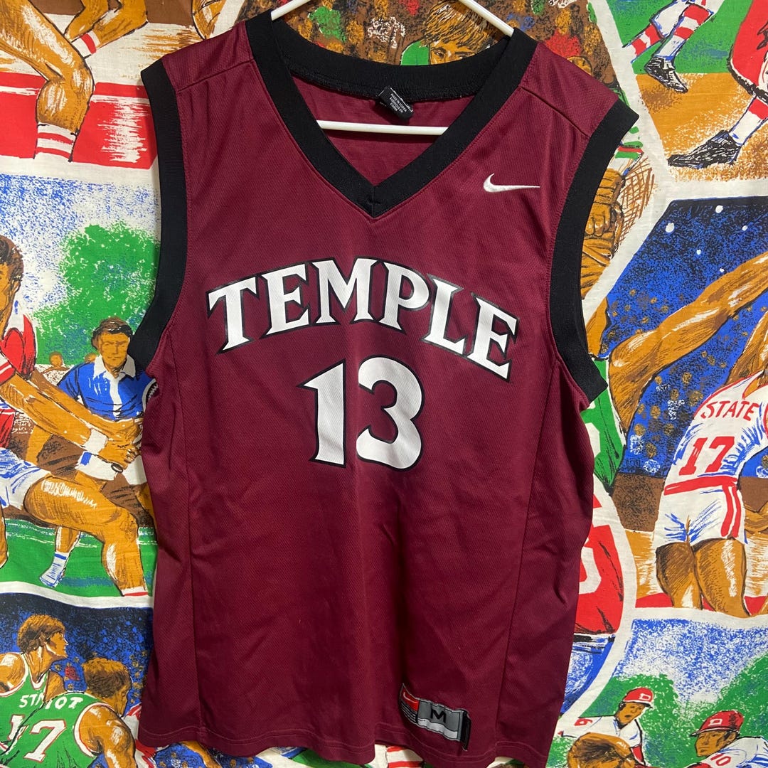 Nike Temple Owls Mens Basketball Jersey - Etsy